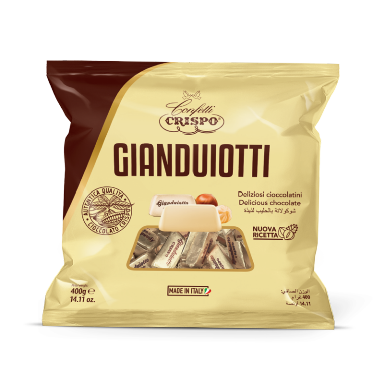 WHITE GIANDUIOTTI 400 g | Crispo Confetti