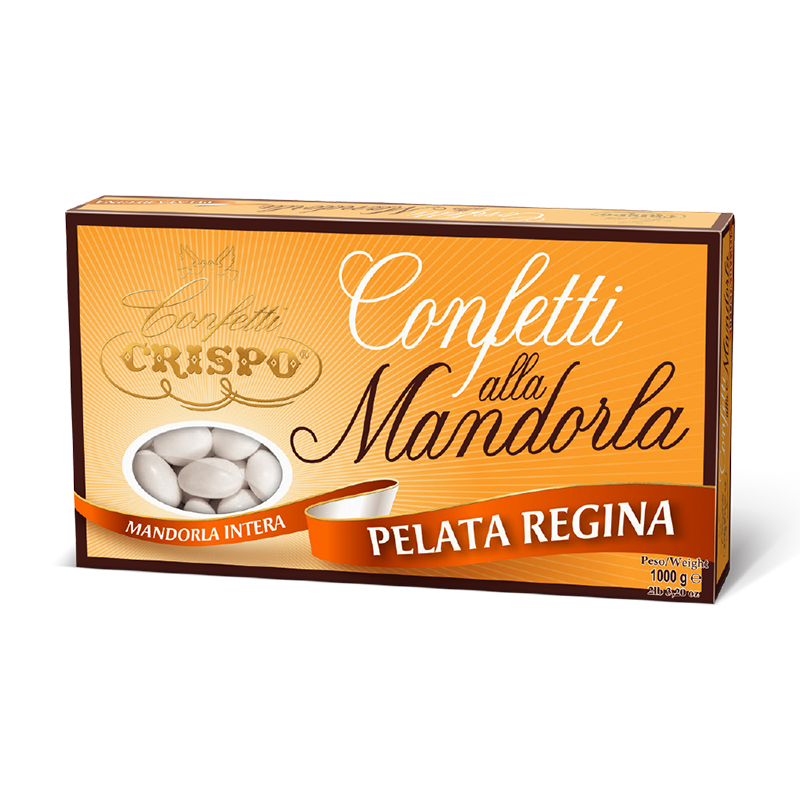 Confetti alla Mandorla Intera Pelata Regina | Crispo Confetti