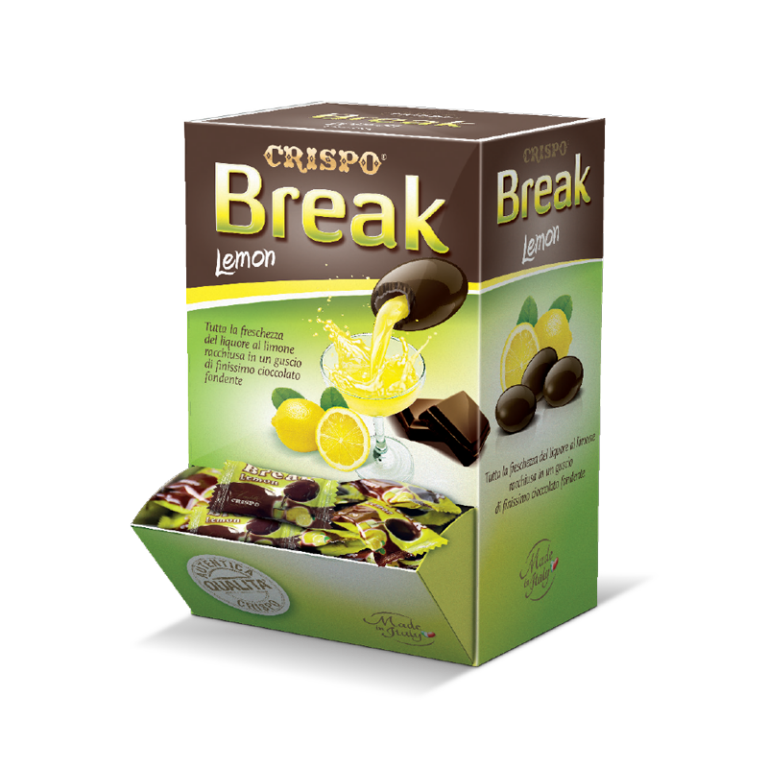 Break Lemon Display 1kg | Crispo Confetti