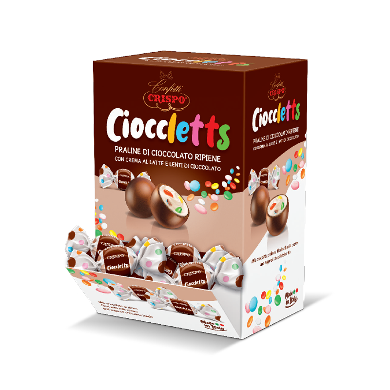 Cioccletts Display 1000 g | Crispo Confetti