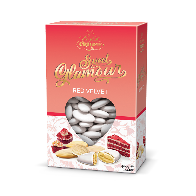 Sweet Glamour Red Velvet | Crispo Confetti