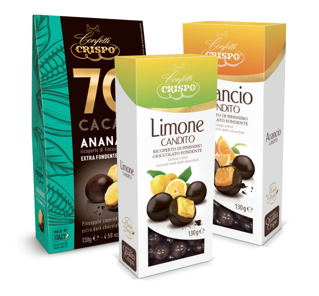 Confetti Crispo - Sugared Almonds Production since 1890