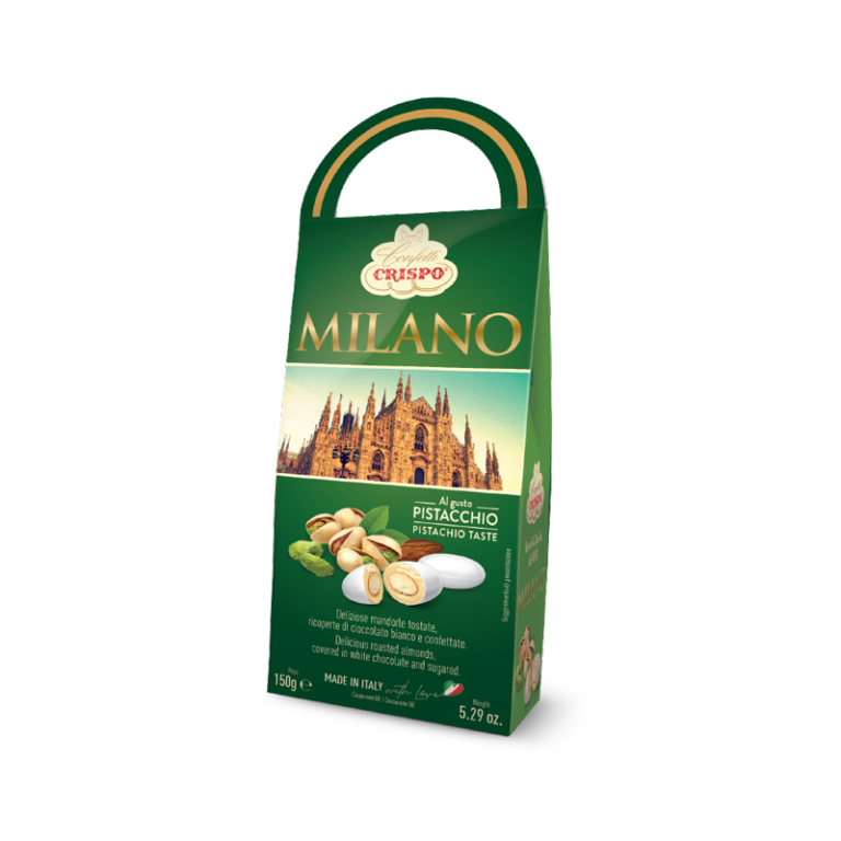 Milano - Confetti al gusto Pistacchio | Crispo Confetti